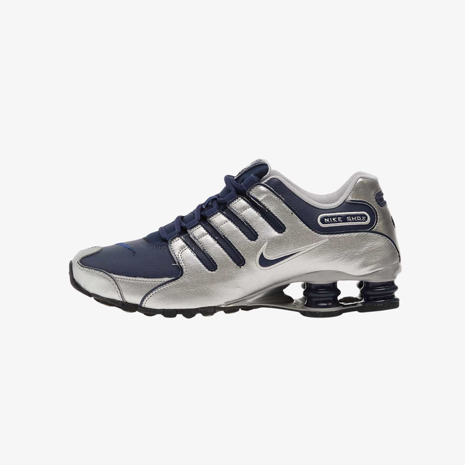 Nike Shox NZ "Midnight Navy Metallic Silver" | Oversoles