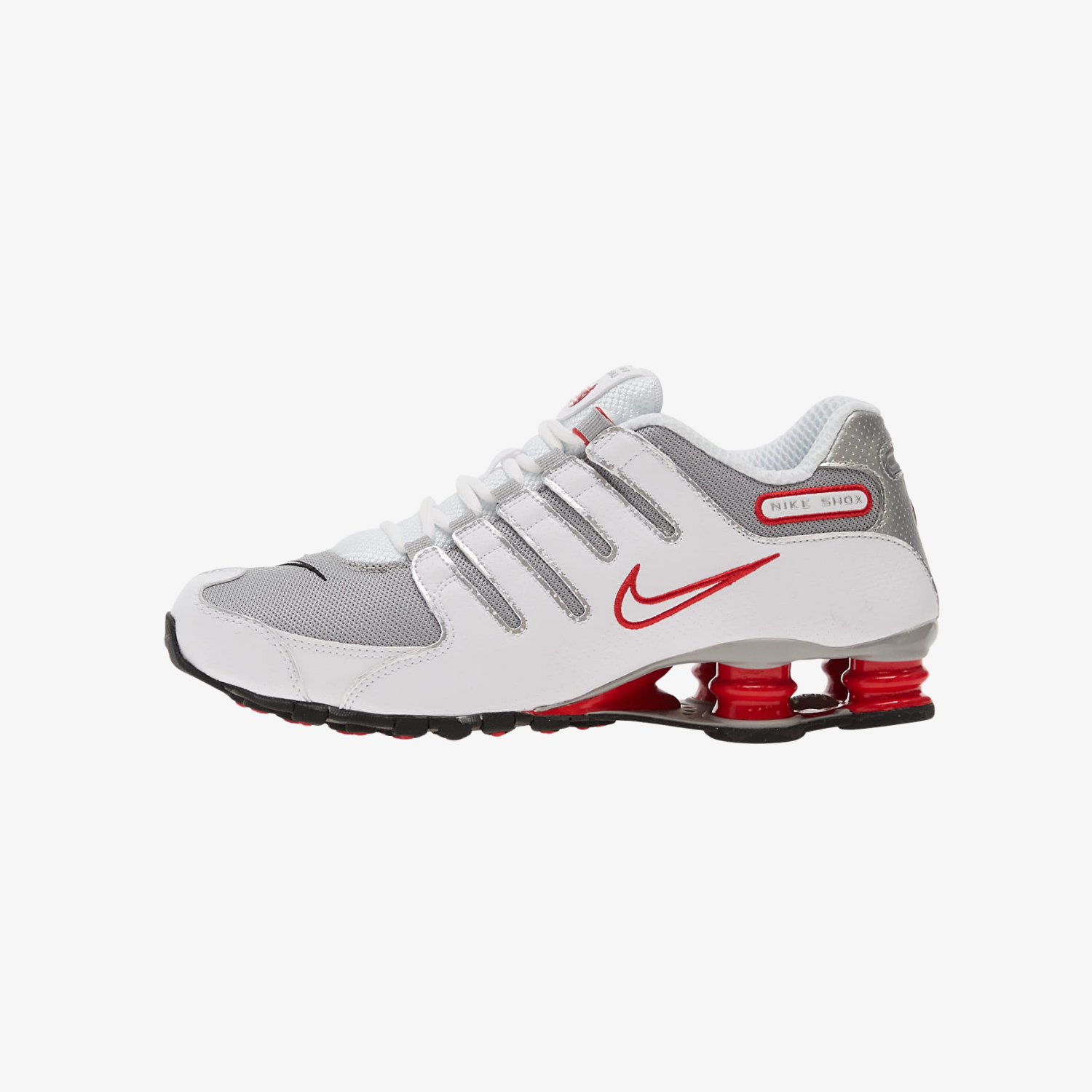 Nike Shox NZ "White Red Metallic Silver" | Oversoles